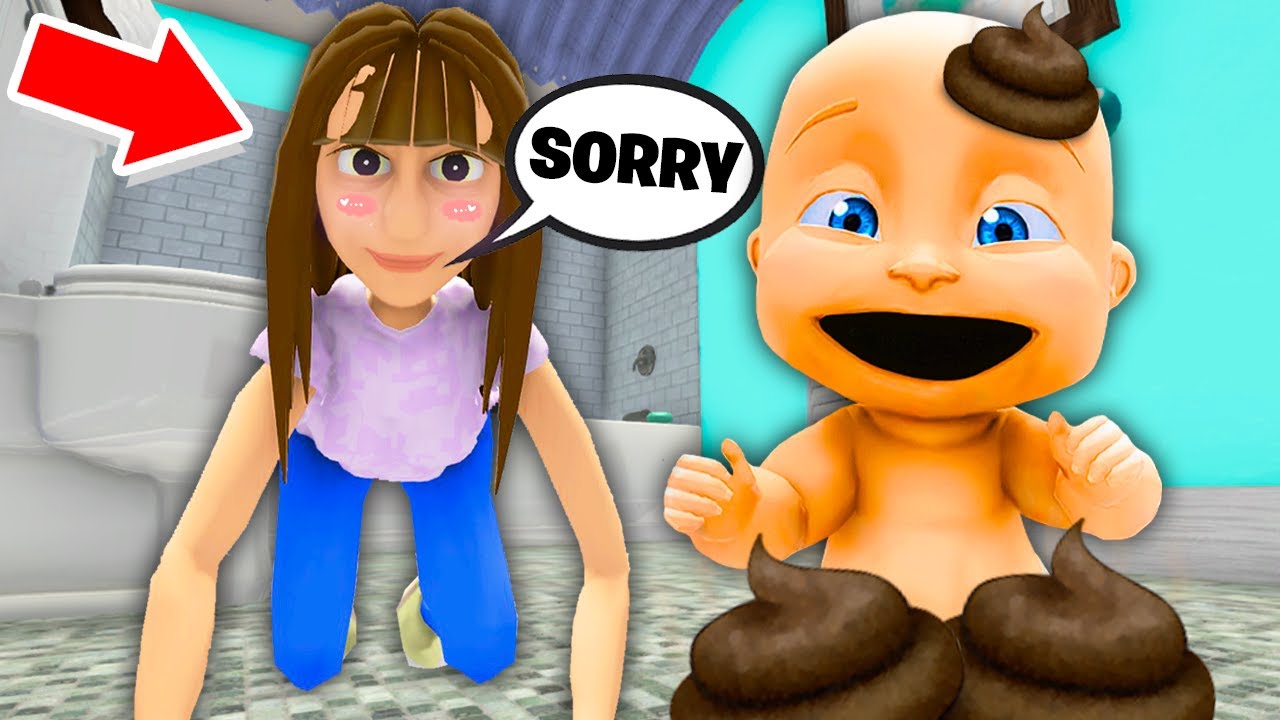 Baby Gets POOPED On By MOMMY! - YouTube