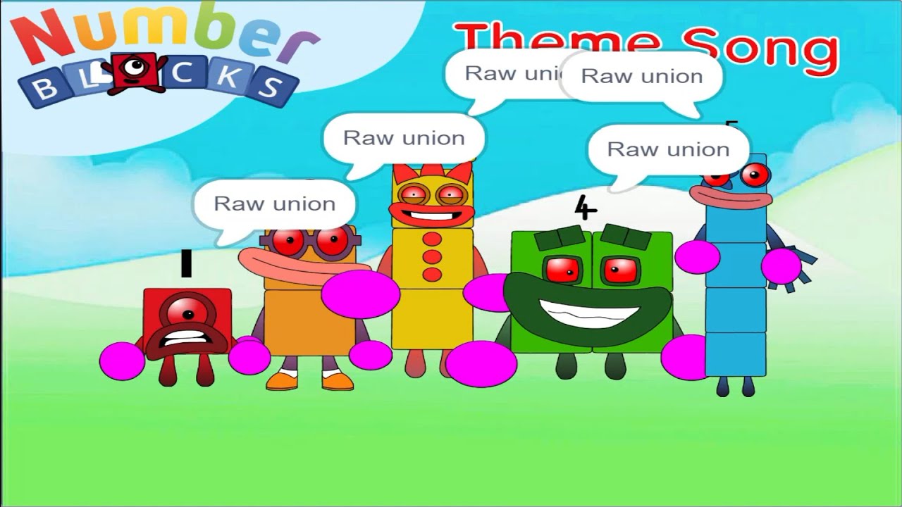 Numberblocks Intro But Funny Raw Onions Number Blocks Version , - YouTube