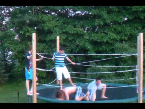 FNB Backyard Trampoline Wrestling Episode 5 - YouTube