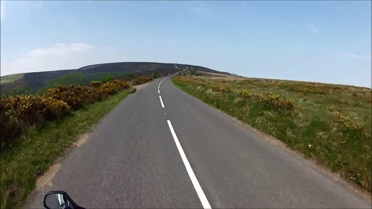 My favourite road A39 Porlock to Lynmouth - YouTube