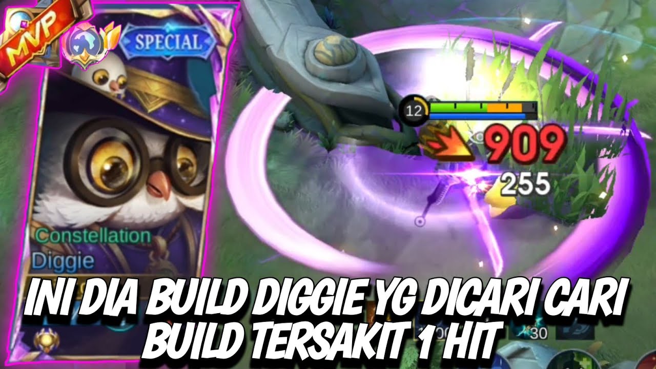 INI DIA BUILD DIGGIE YANG DICARI CARI‼️BUILD DIGGIE 1 HIT‼️BEST BUILD ...