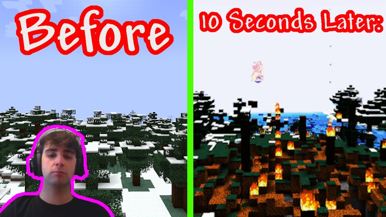 I Played the Most Cursed Mod in Minecraft - YouTube