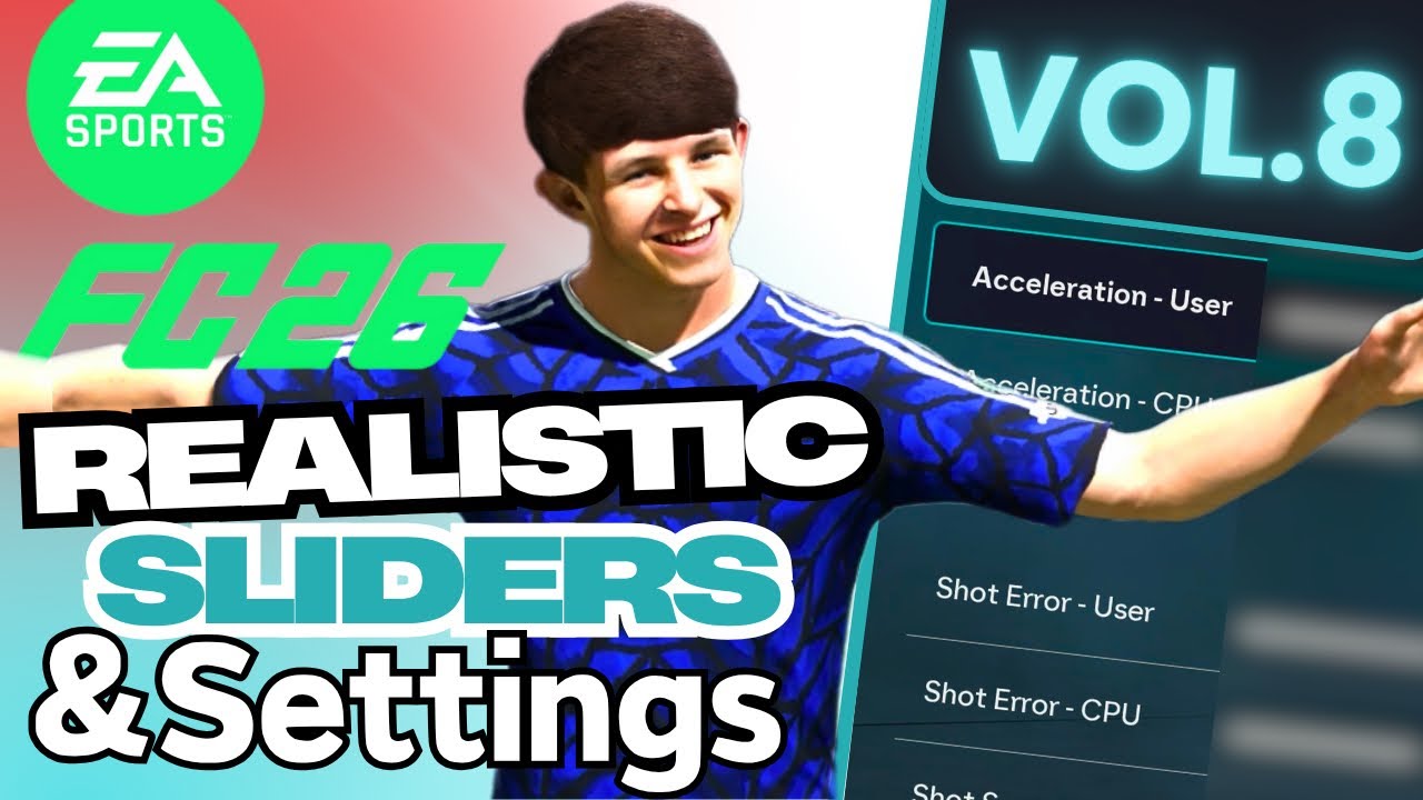NEW Sliders & Settings for FC26 | Step UP to ULTIMATE! - YouTube