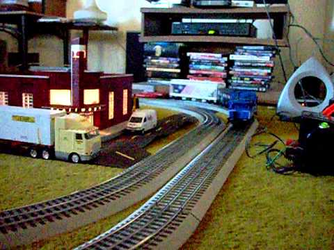 JCRR Christmas division MTH Railking Conrail SD90.MOV - YouTube