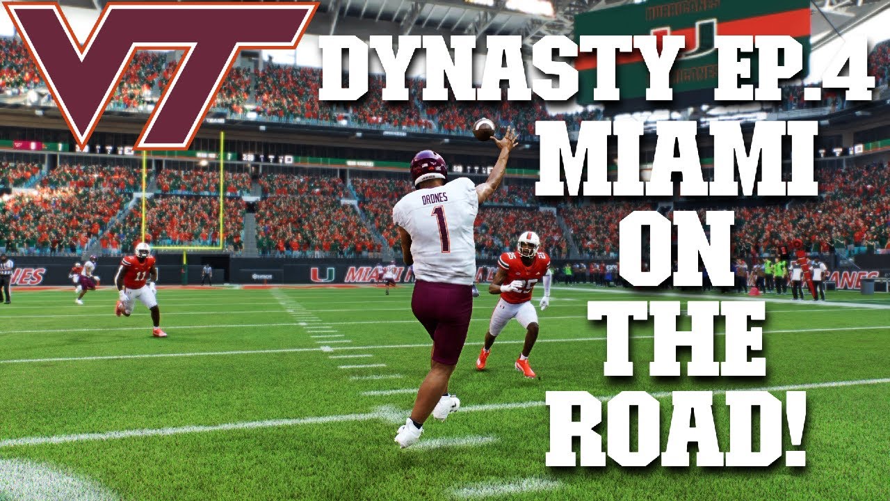 #23 Miami On The Road! - Virginia Tech Veer And Shoot Dynasty Ep.4 ...