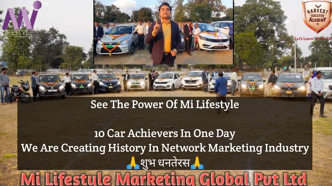 10 Car Achiever In One Days Power of Mi Lifestyle - YouTube