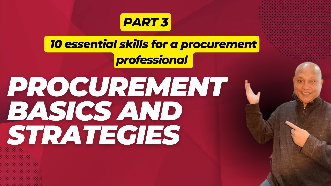 10 Essential Skill for Procurement Professionals - YouTube
