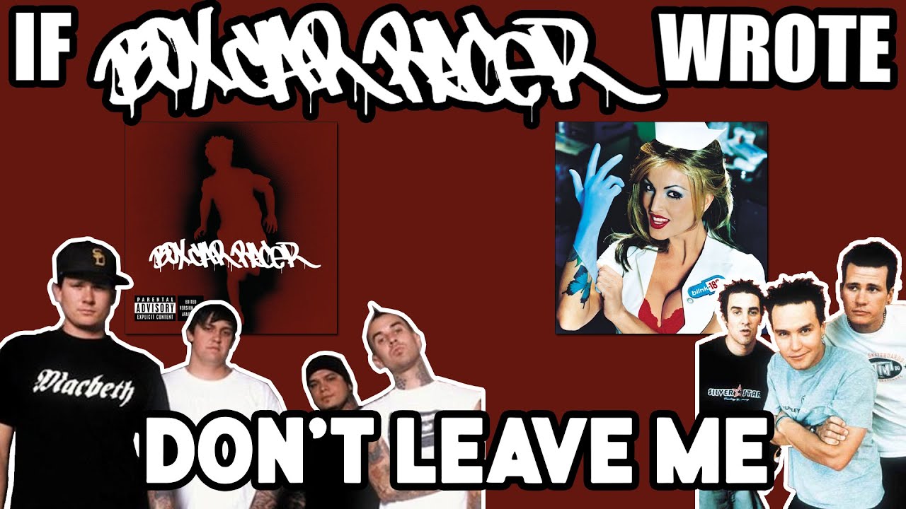 If Box Car Racer wrote 'Don't Leave Me' by Blink 182 - YouTube