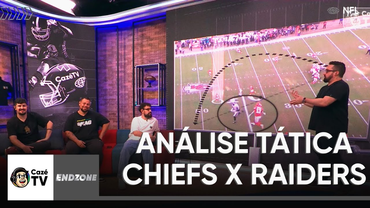 PROFESSOR PEDRO PINTO ANALISA JOGADA DE CHIEFS X RAIDERS | CORTES ...