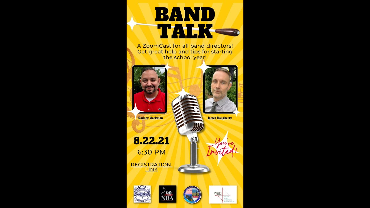 Band Talk - Episode 1: James Daugherty and Rodney Workman - YouTube