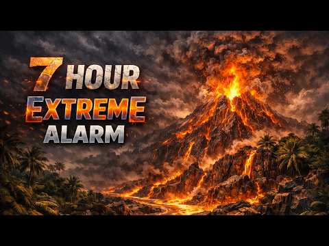 7 Hour Sleep Timer ⏰ Loud Alarm for Deep Sleepers