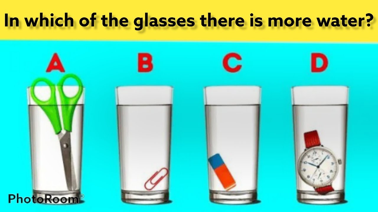 Glasses of water - Animated riddles - YouTube