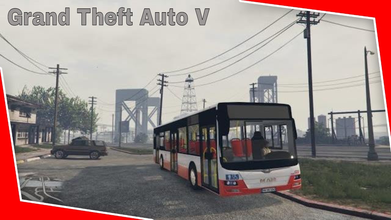 MAN A37 Lion's City Hochbahn | Bus Mod | GTA 5 | Let's Play | Route 508 ...