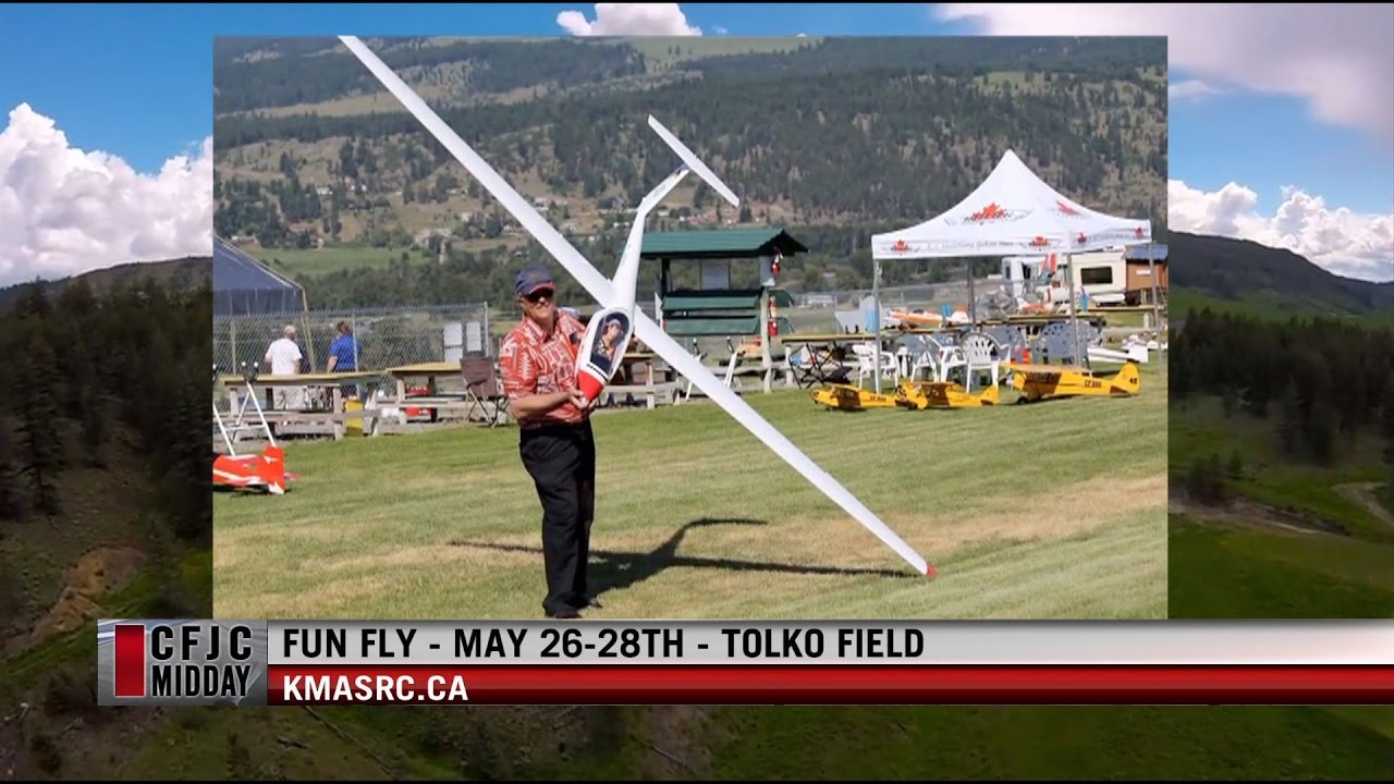 CFJC Midday - May 19 - Kamloops Model Airplane Society - YouTube