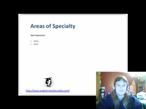 Anna English Teacher Introduction - YouTube