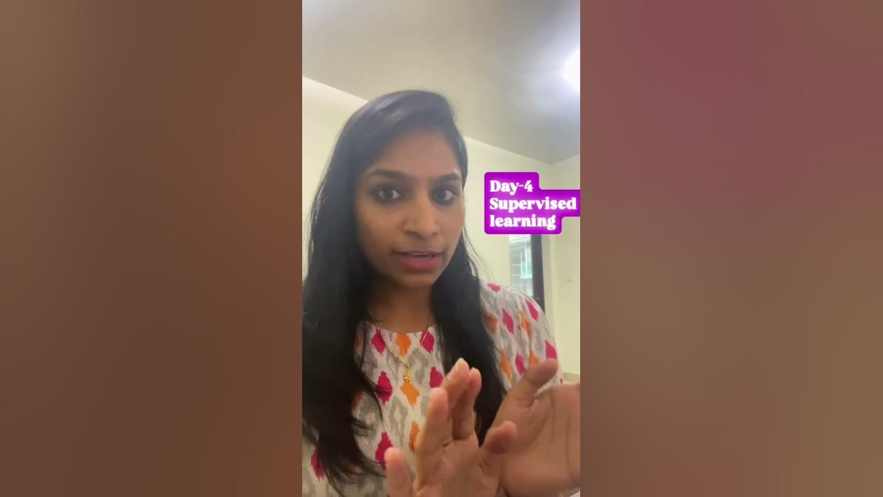 What is supervised learning in machine learning??? Day 4 from 50 days of AI series - YouTube