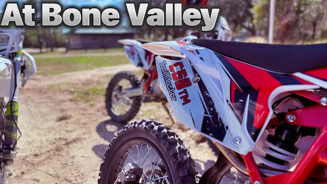 Riding Cheap Dirt Bikes Hard | Bone Valley ATV Park - TrailMaster TM ...