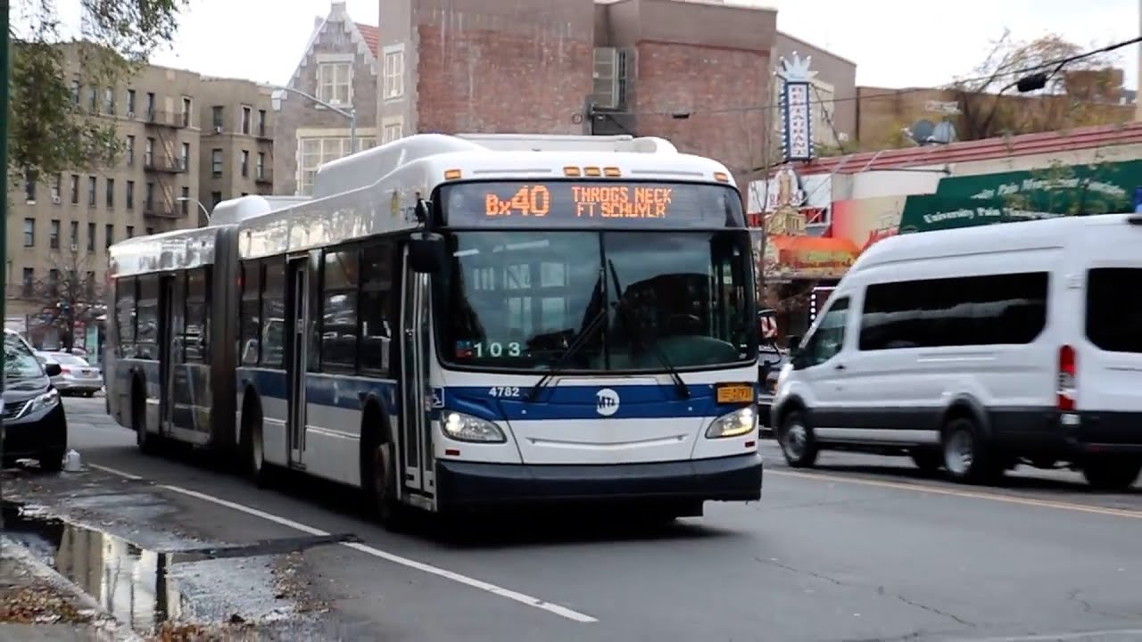 MTA New York City Bus: 2012 New Flyer XD60 Xcelsior Articulated #4782 ...
