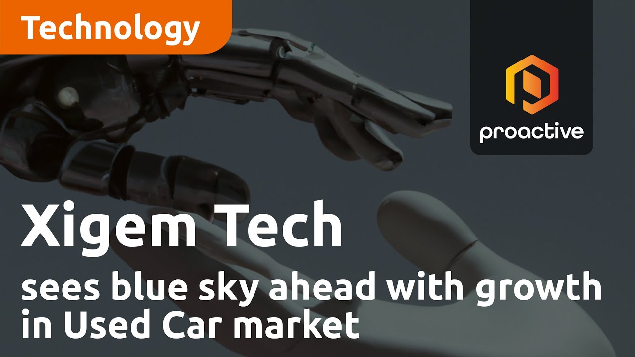 Xigem Technologies sees blue sky ahead with growth in Used Car market - YouTube