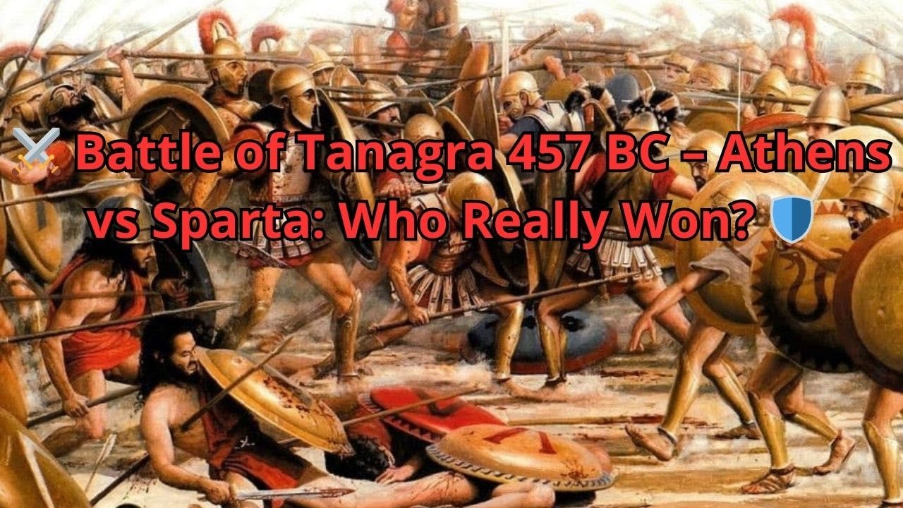 ⚔️ Battle of Tanagra 457 BC – Athens vs Sparta: Who Really Won? 🛡️ ...