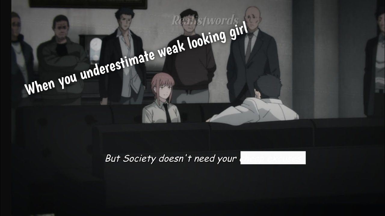 Necessary EVIL l Makima Words l Anime Deep Meaning Quotes - YouTube