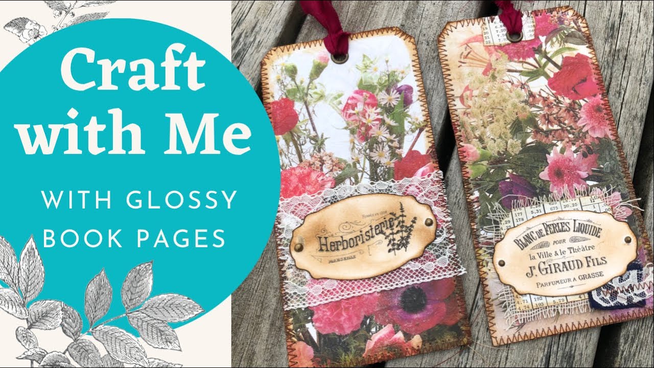 THREE WAYS to take the shine of glossy images CRAFT WITH ME - YouTube