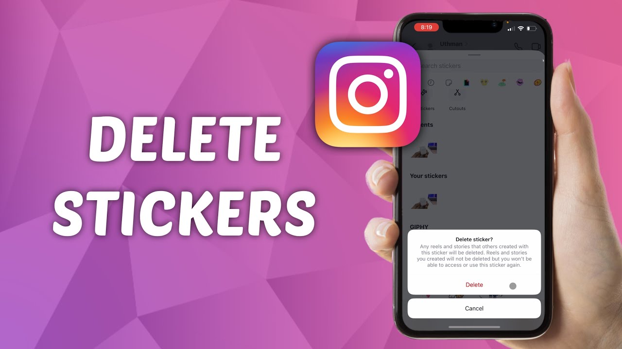 How to Delete Stickers on Instagram! (2025) - YouTube