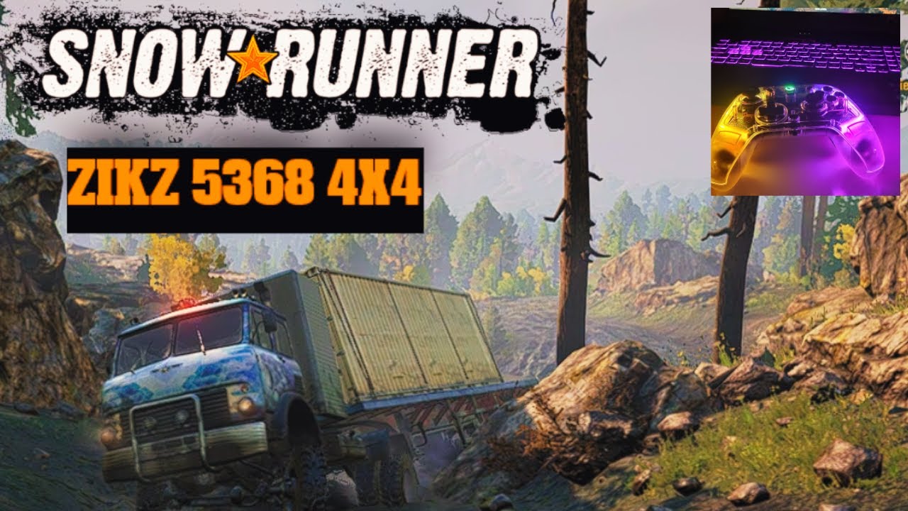 Zikz 5368 4X4 little truck show gameplay- Oversized cargo - Mud Terrain ...
