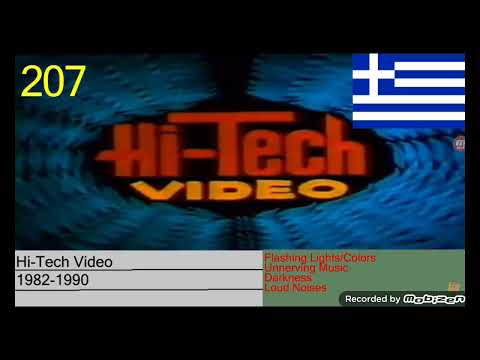 Hi-Tech Video (1982-1990, Greece AKA The Hellenic Republic)