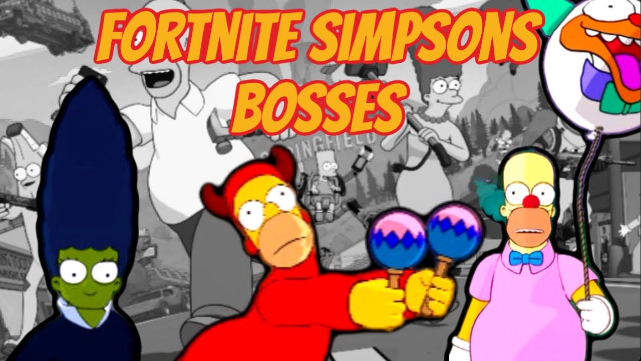 Fighting all the Simpsons bosses! - YouTube