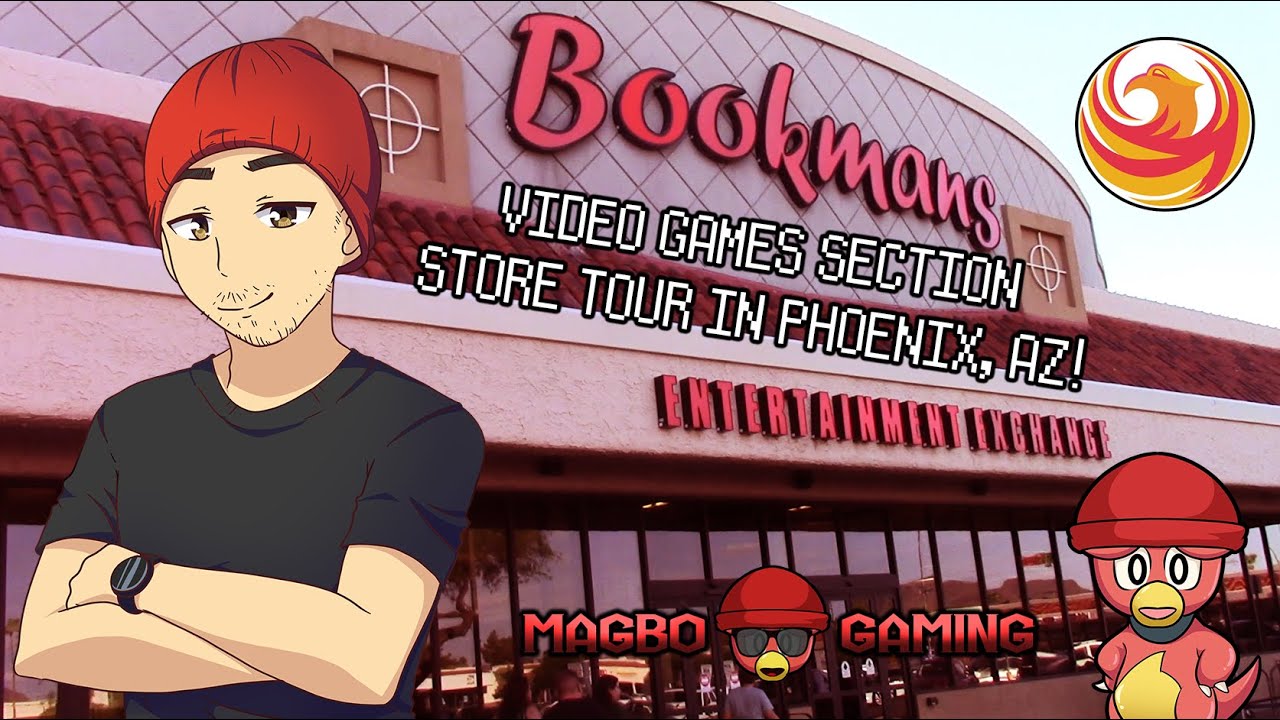 BOOKMANS ENTERTAINMENT EXCHANGE VIDEO GAMES SECTION STORE TOUR IN ...