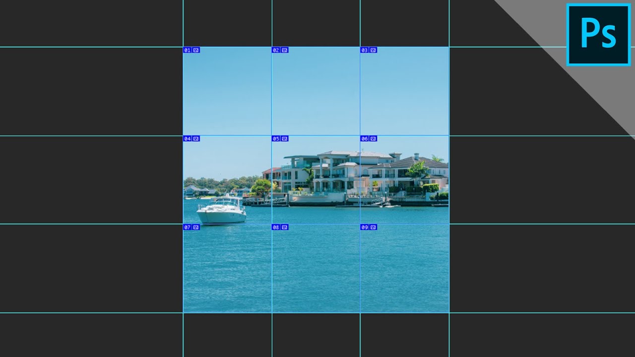Slice image for your instagram grid! | PHOTOSHOP TUTORIAL - TIPS ...