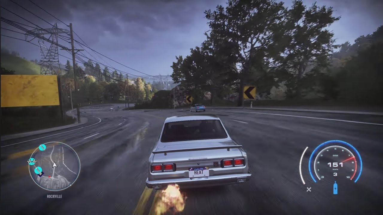 NFS Heat | Nissan Skyline 2000 GT-R '71 [4K GAMEPLAY] - YouTube