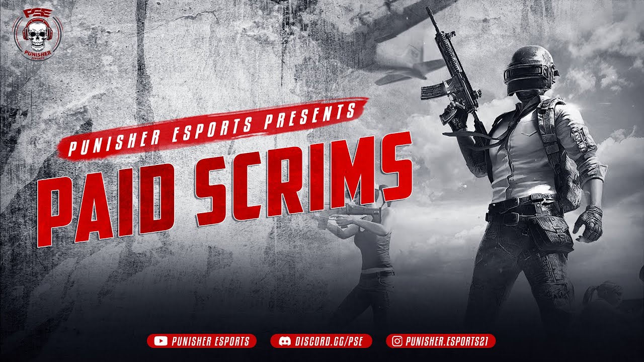 PUNISHER ESPORTS PRESENTS | PAID SCRIMS 9,10 || #PSE #PUNISHERESPORTS # ...