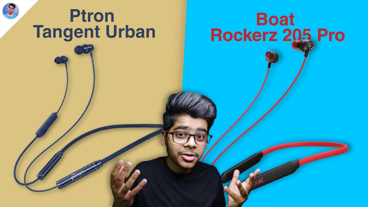 Ptron Tangent Urban vs Boat Rockerz 205 Pro comparison 🔥 | which one is ...