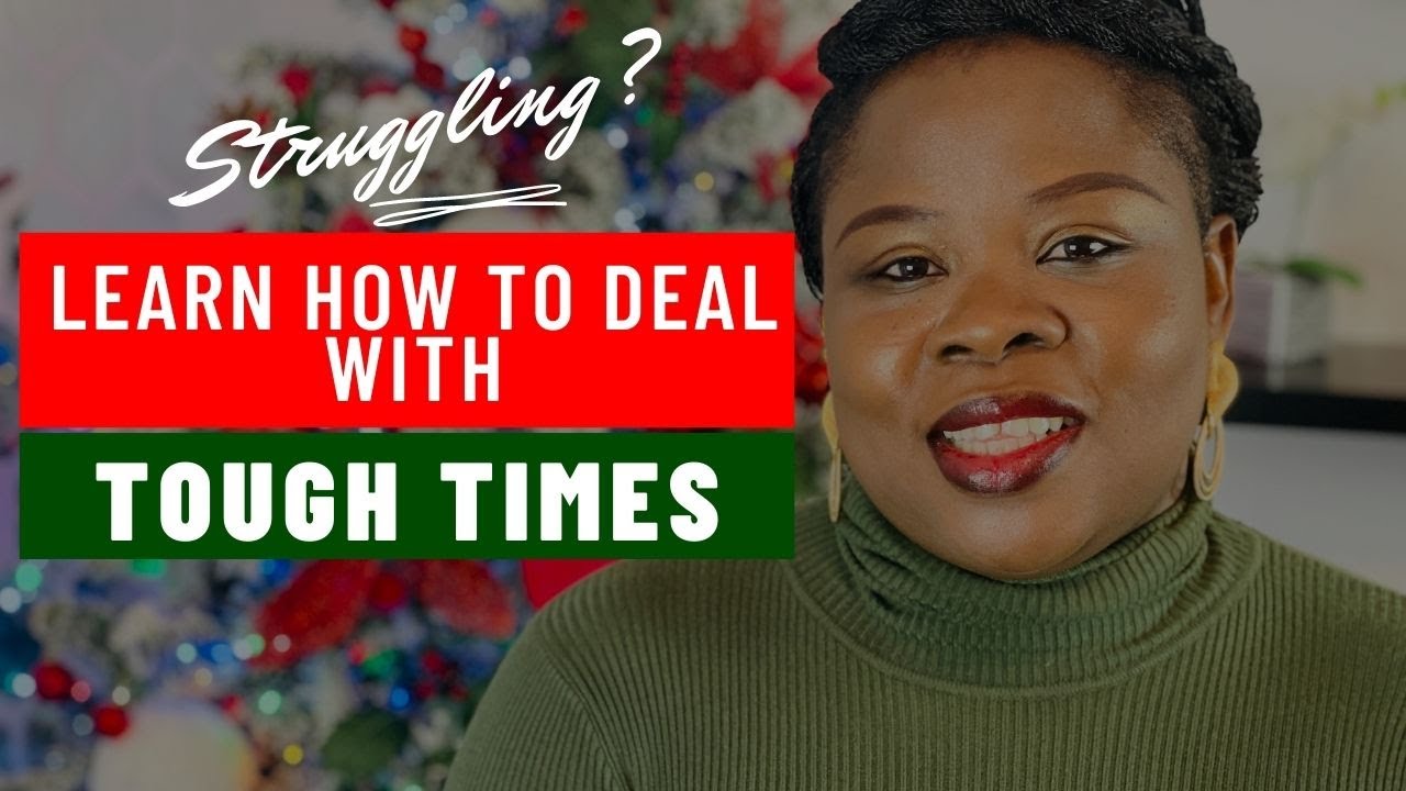 STOP NOW! DEALING WITH TOUGH TIMES | Learn ways to conquer difficult ...
