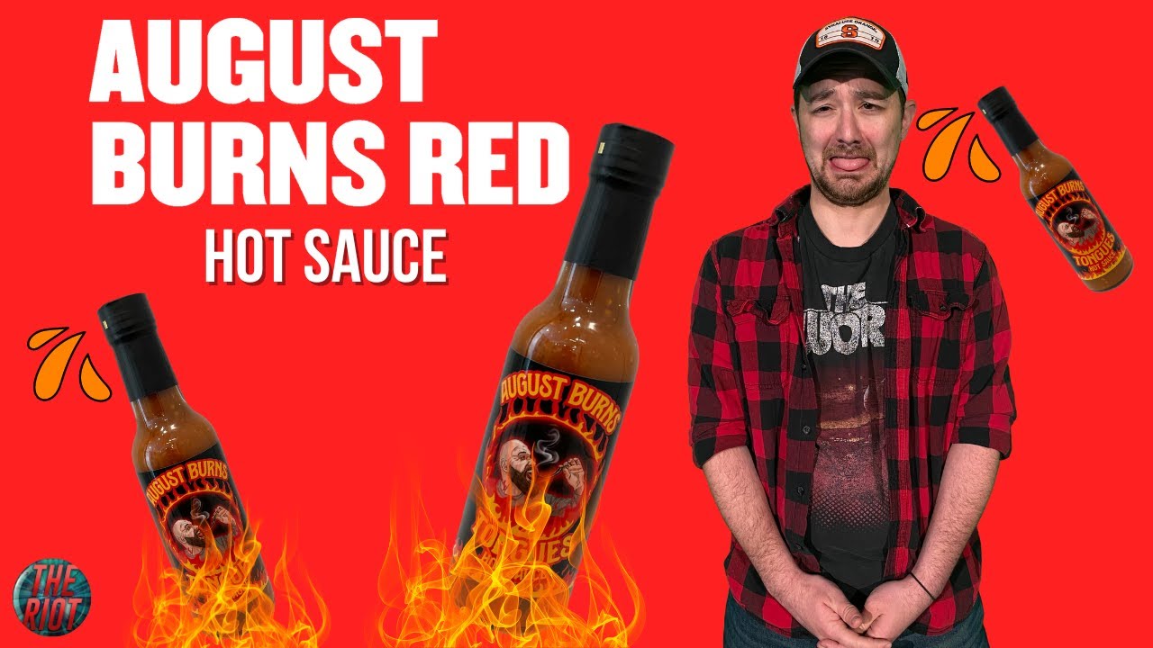 August Burns Red Hot Sauce | The RIOT Food Fight - YouTube