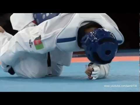 Rohullah Nikpah vs Martin Stamper - London 2012 Olympics HD - Part 1