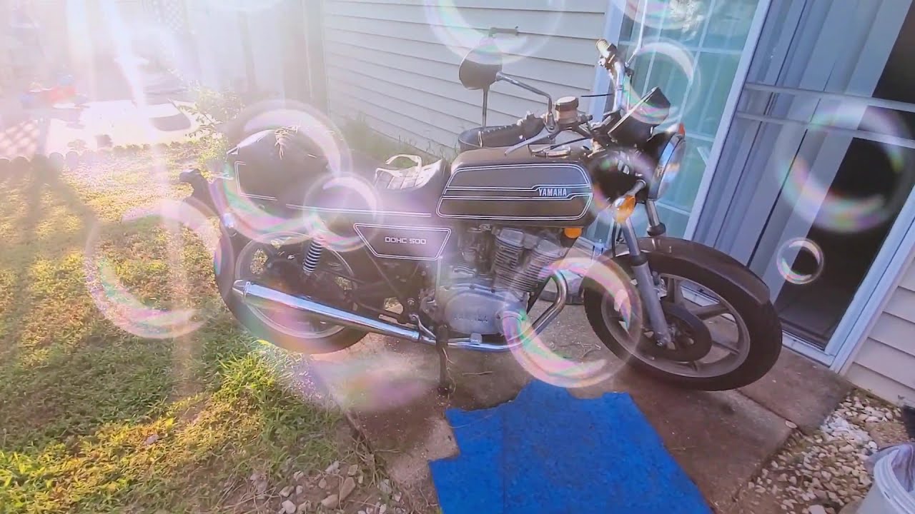 3 hours later Cleaned XS500C classicmotorcycle - YouTube