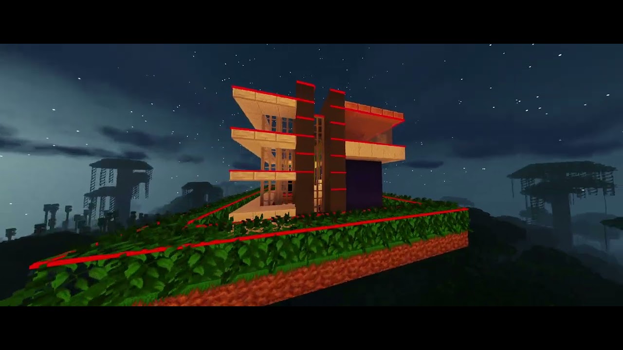 RGB house in MINECRAFT!!! - YouTube