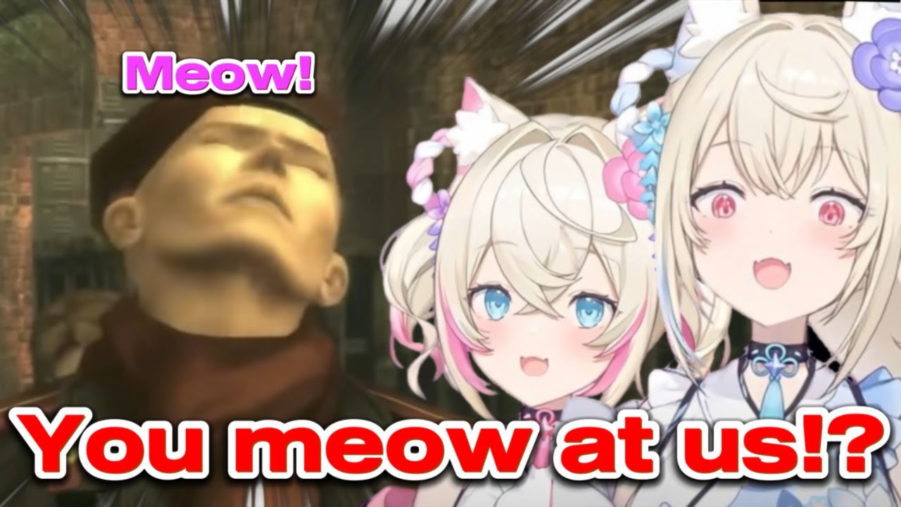 FuwaMoco's reaction to Ocelot meowing are too hilarious [Hololive ...