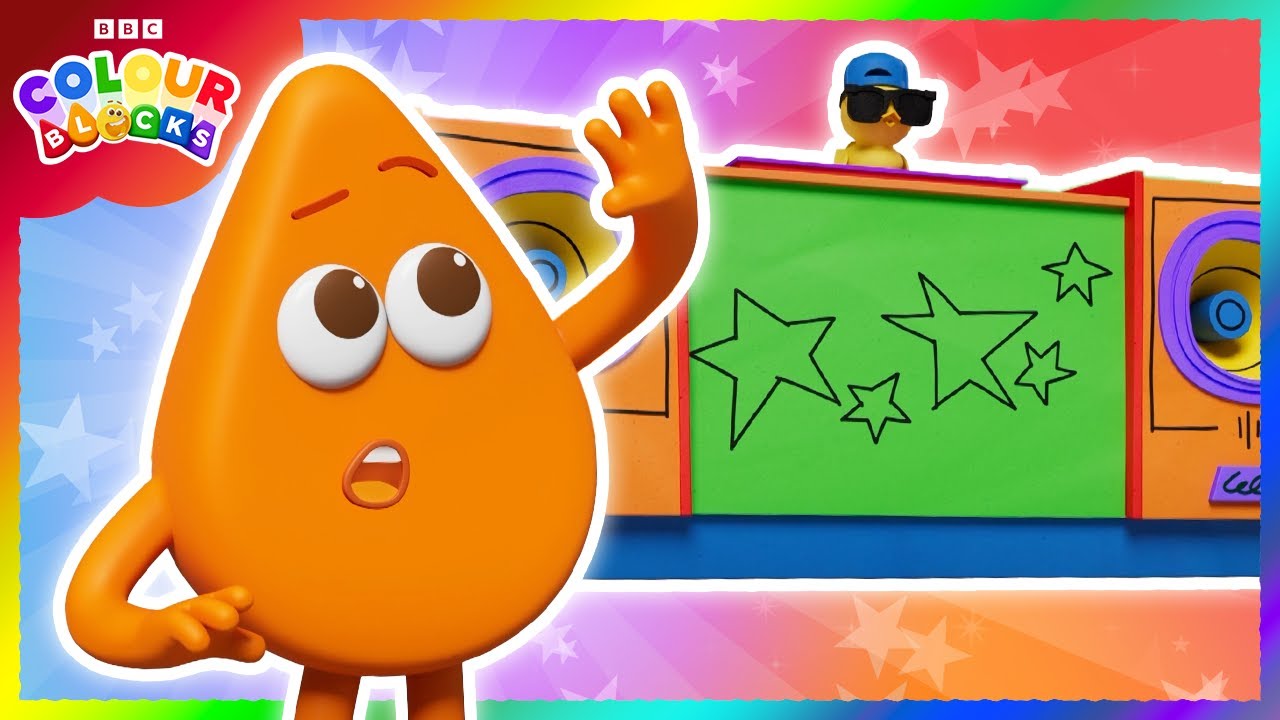 Colour a Rainbow with Colourblocks’ Greatest Hits | Kids Learn Colors ...