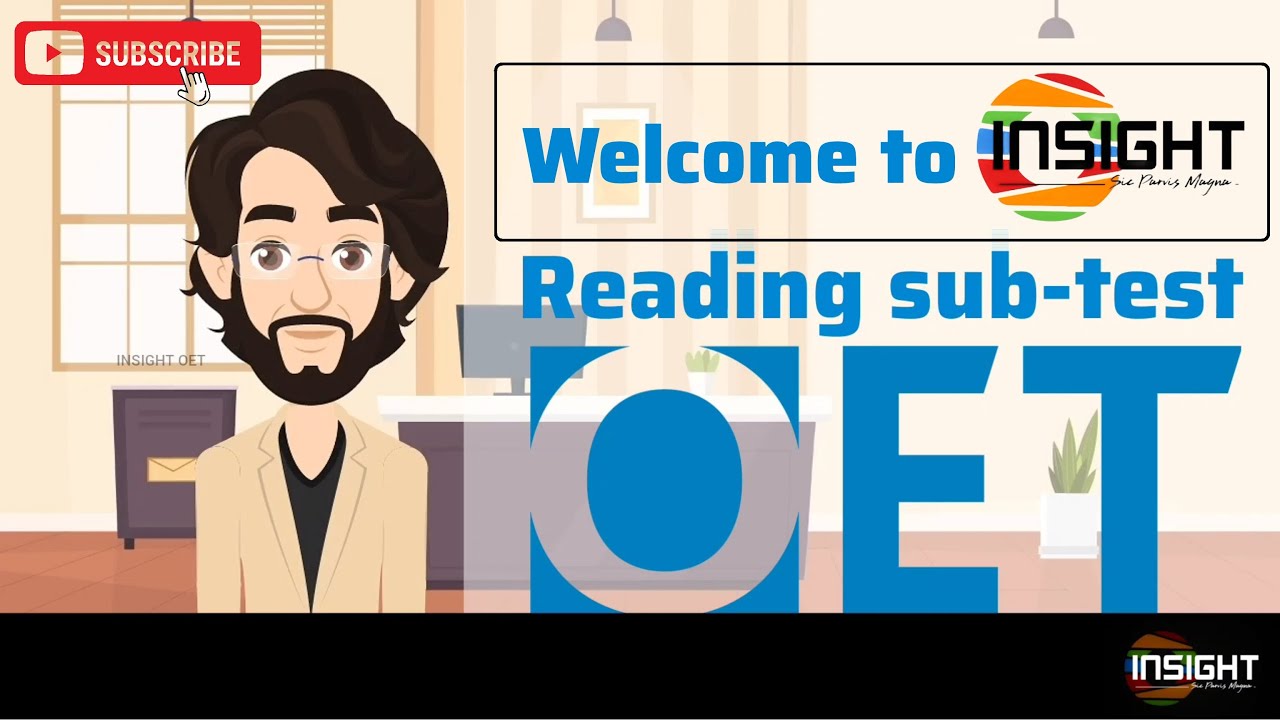 Welcome to Insight | OET Reading | Occupational English Test | Insight ...