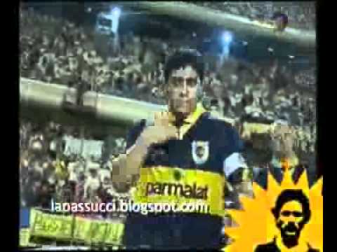 La noche de la Bandera Negra la tribuna de Boca estaba llena 1995 - YouTube