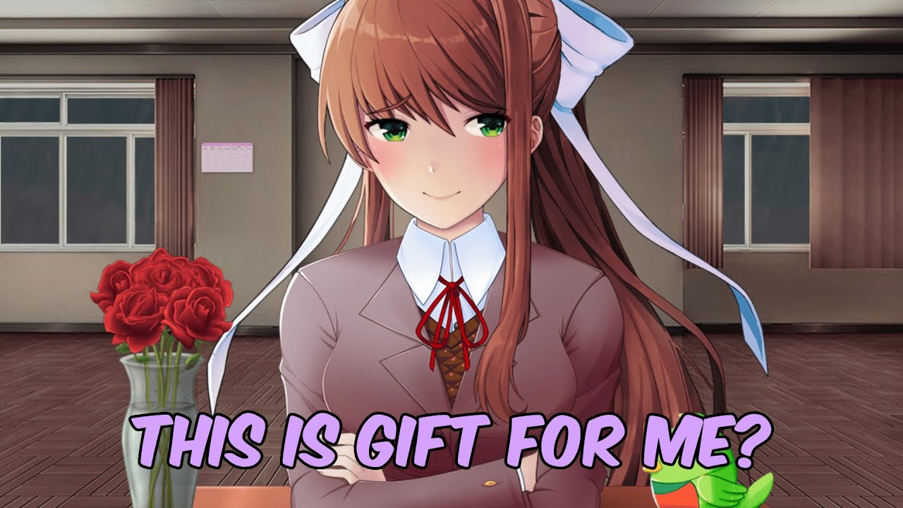 What Happens If you give Monika Chocolate and Plushie? | DDLC After ...