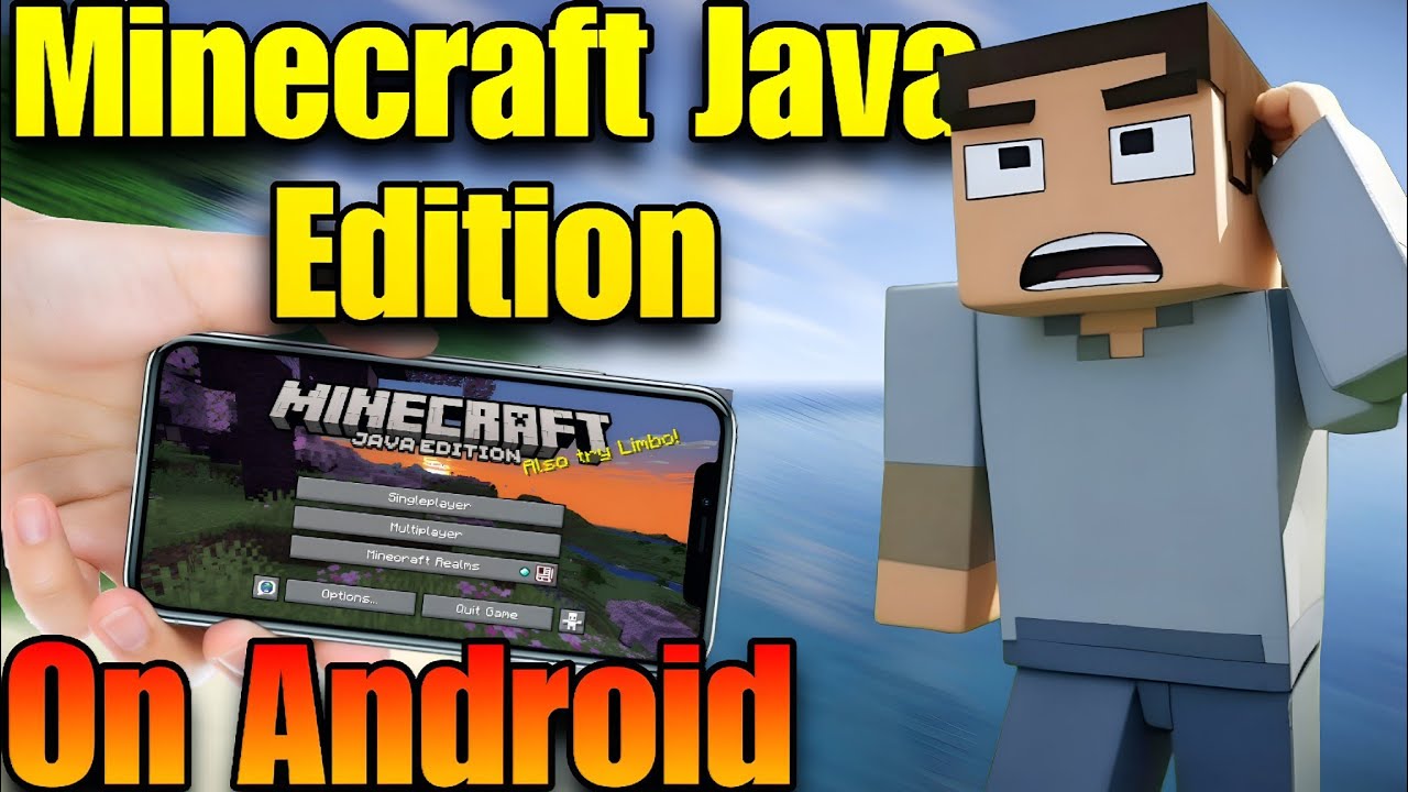 I Played Minecraft Java Edition on Mobile! MINECRAFT JAVA EDITION....BUT ON MOBILE! - YouTube