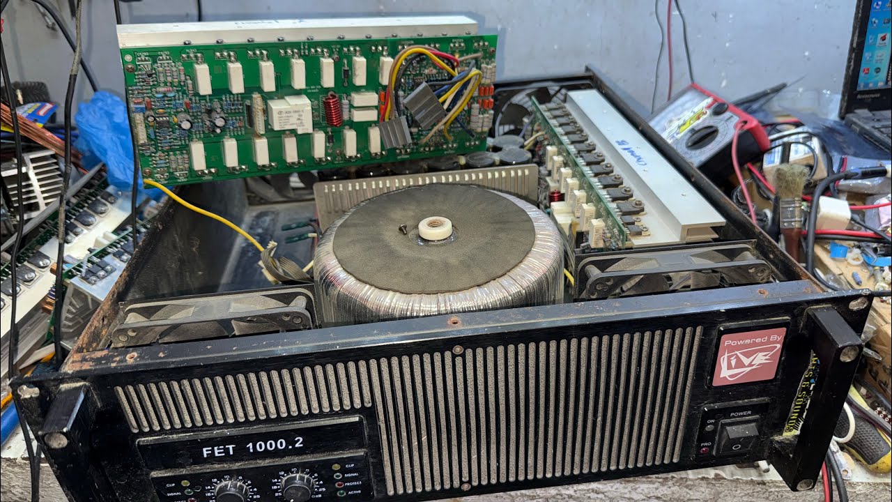 LIVE FEET 1000.2 POWER AMPLIFIER PUMUPUTOK ANG FUSE TIPS PAANU AYUSIN ...