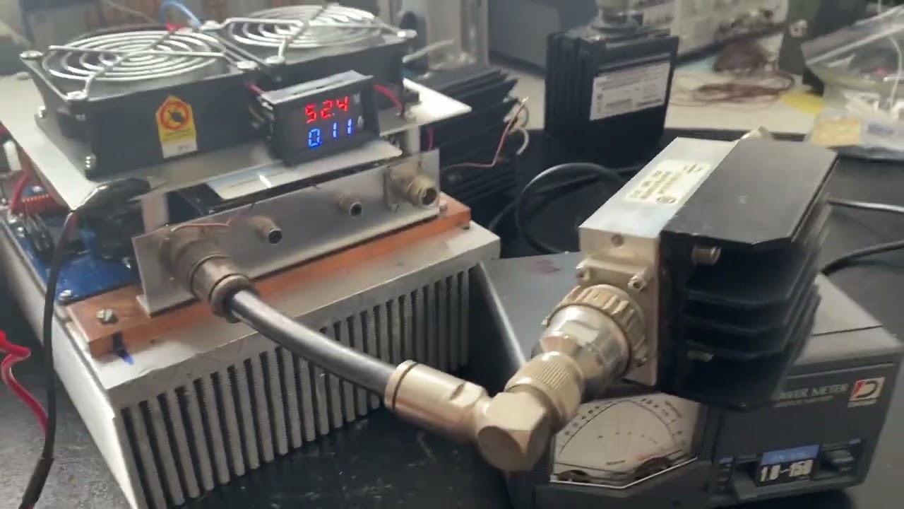 MRF300 board HF/6m and 2m from DXWORLD - YouTube