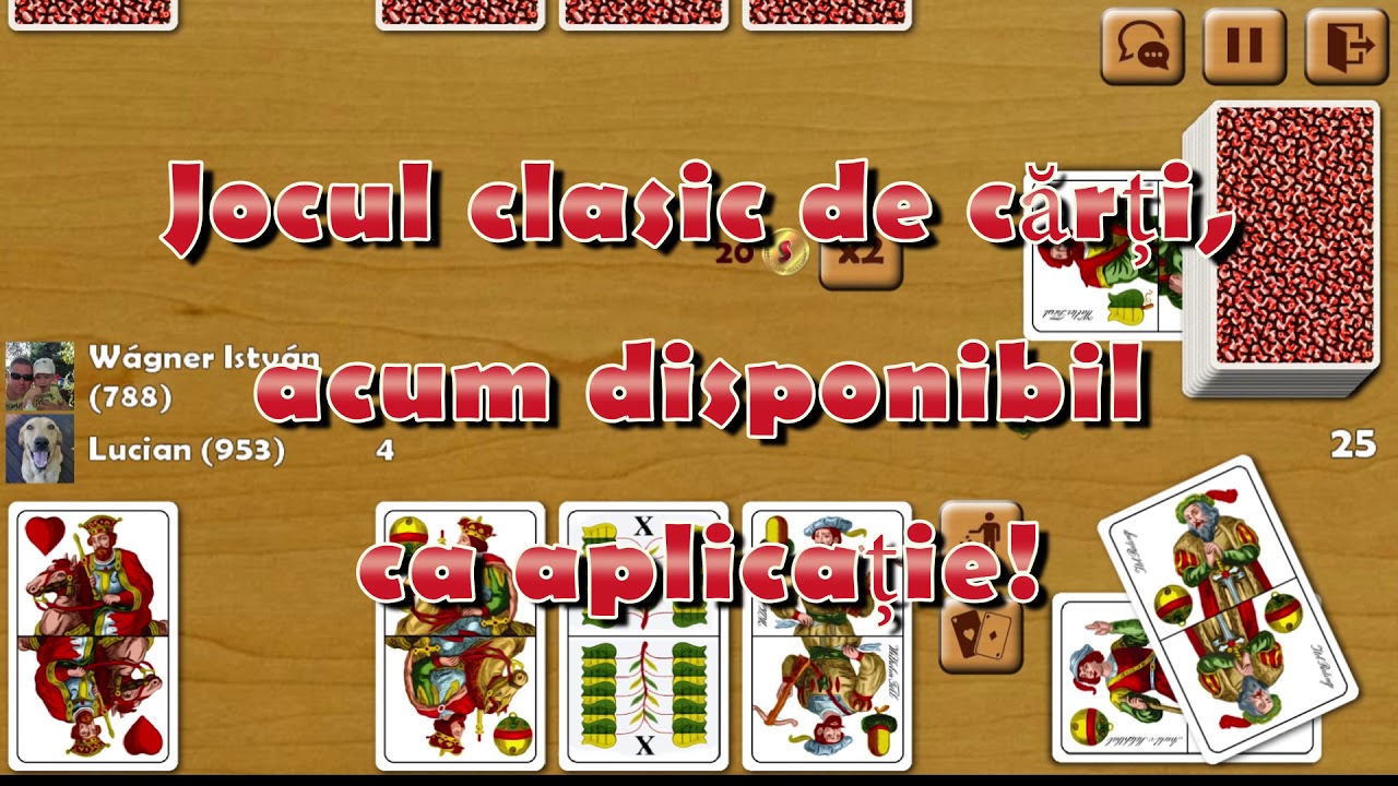 Cruce Online - Joc de cărți Snapszer, Schnapsen - YouTube