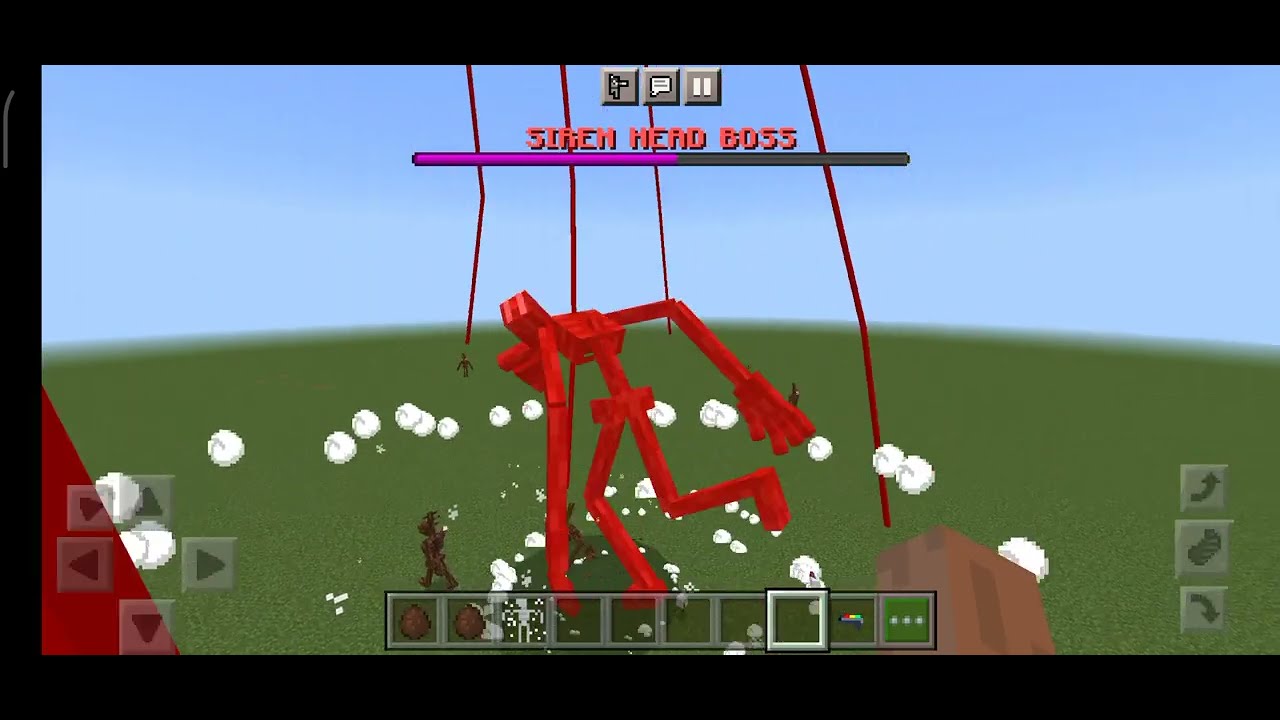 Siren head vs The Hugger en Minecraft - YouTube